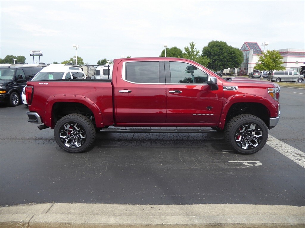 New 2019 Gmc Sierra 1500 Black Widow Lifted Truck Red Quartz Tintcoat ...