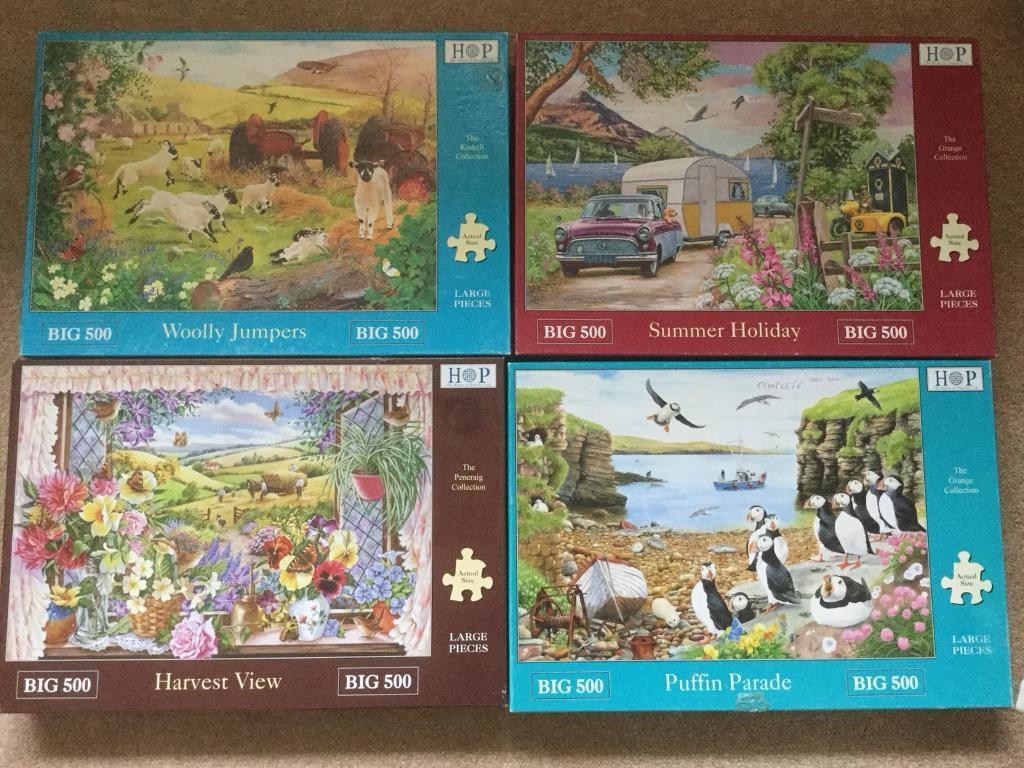 4 Extra Large 500 Piece Jigsaw Puzzles | in Studley, Warwickshire | Gumtree 4 Extra Large 500 Piece Jigsaw Puzzles | in Studley, Warwickshire | Gumtree