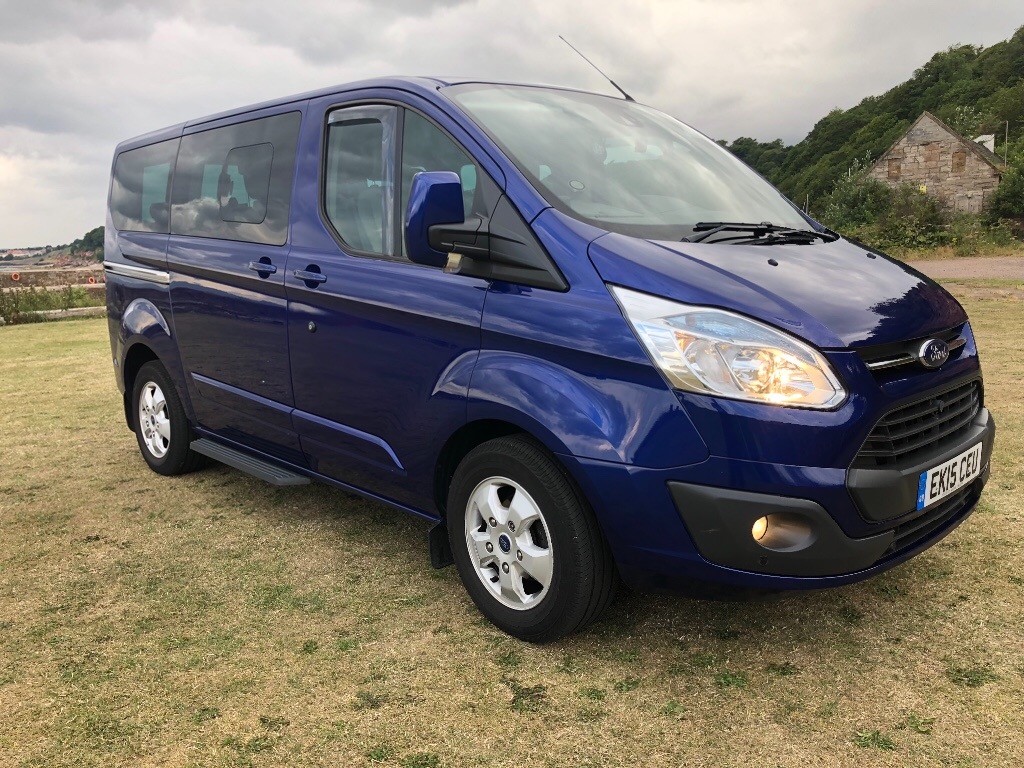 Ford Tourneo Custom Limited L1 TOP SPEC 8 Seater Minibus NO VAT Private ...