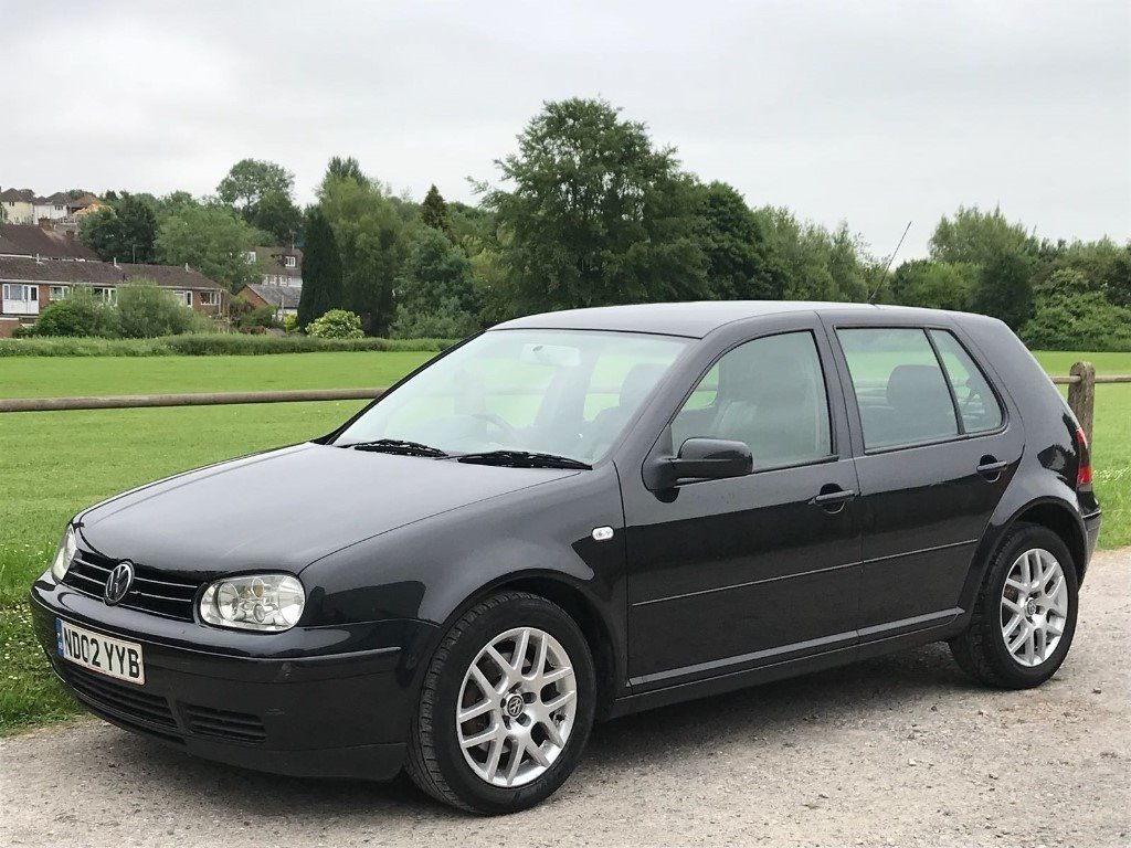 2002 [02] VOLKSWAGEN GOLF GT TDI DIESEL 5DR BLACK HATCHBACK [130 ...