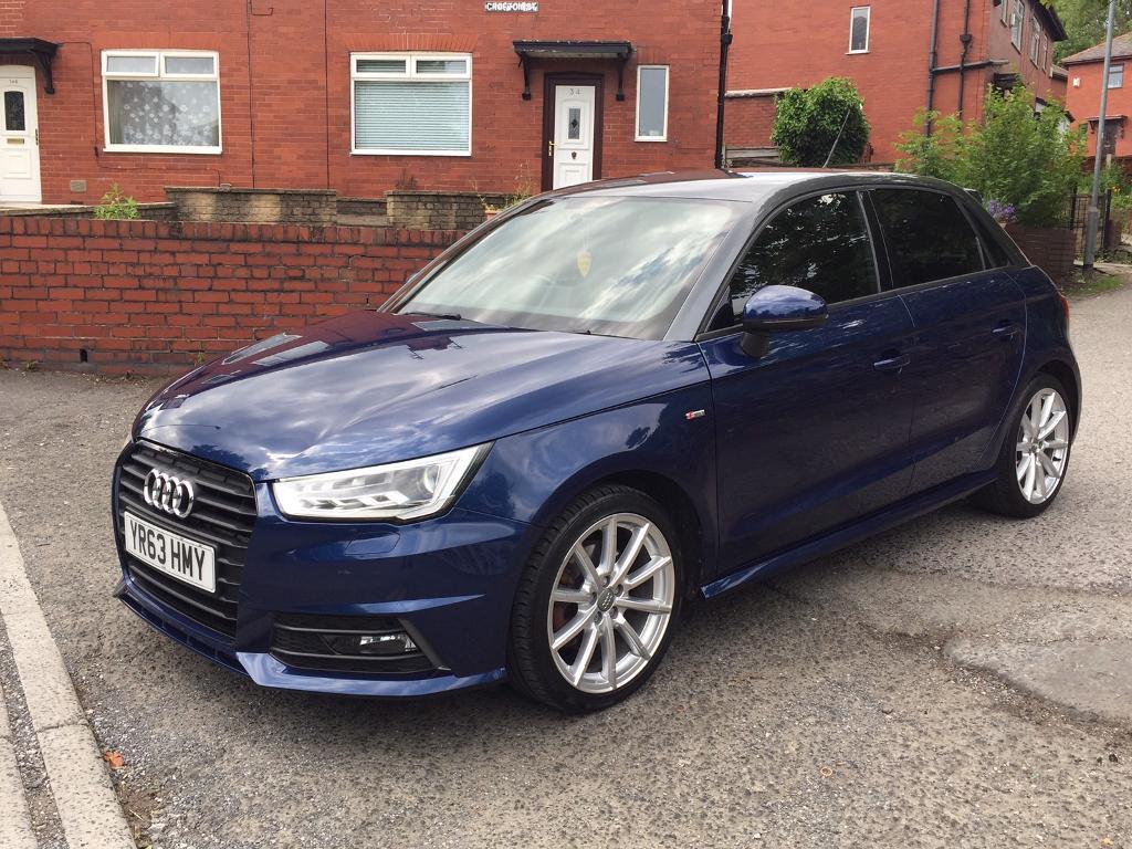 AUDI A1 S LINE 63REG 5DOOR NAVY BLUE GENUINE MILEAGE | in Oldham ...
