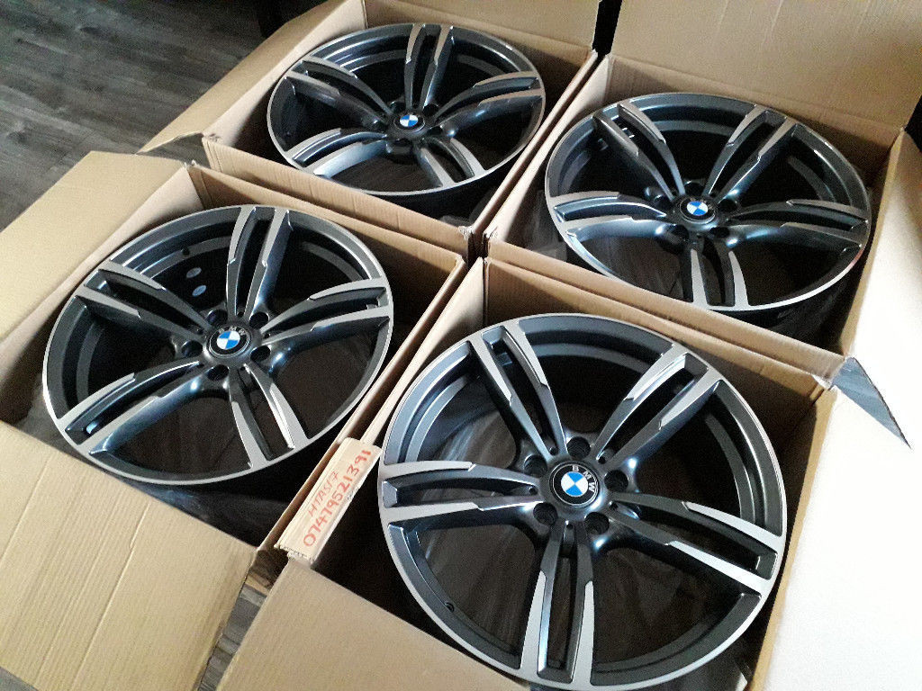 NEW 20" R20 20 INCH ALLOY WHEELS FIT BMW X3 X4 3 4 5 6 SERIES F30 F13 ...