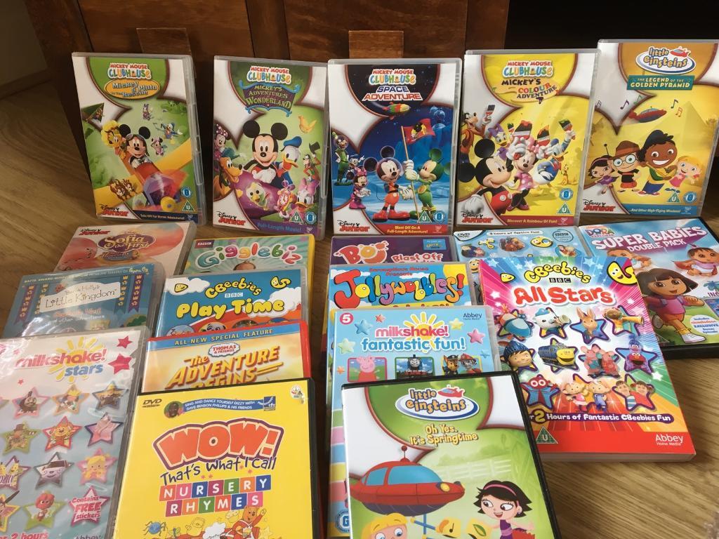 Variety kids dvds. Disney, CBeebies, Mickey, Sophia, dora | in Royton ...