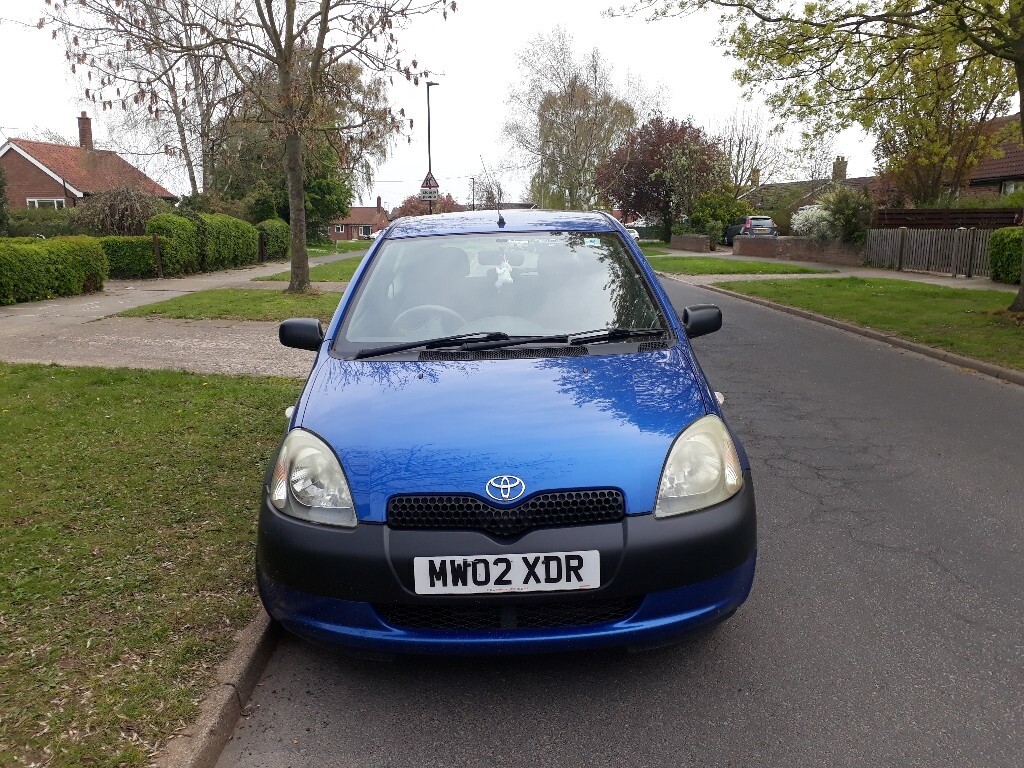 Blue toyota yaris 2002 | in York, North Yorkshire | Gumtree