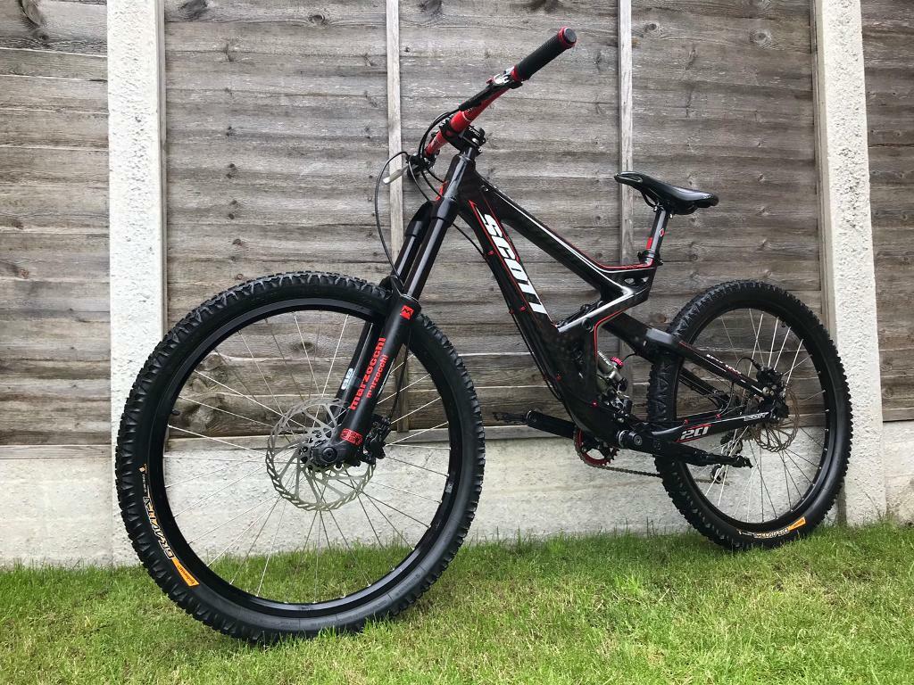 Carbon Fibre Scott Ransom 20 full Suspension Enduro/Downhill Bike ...