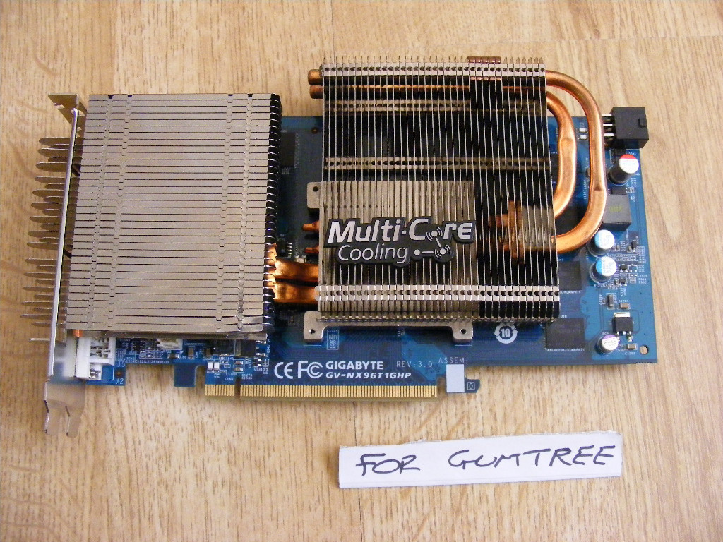 Gigabyte (nVidia) 9600GT 1GB GDDR3 graphics card for sale | in Glasgow ...