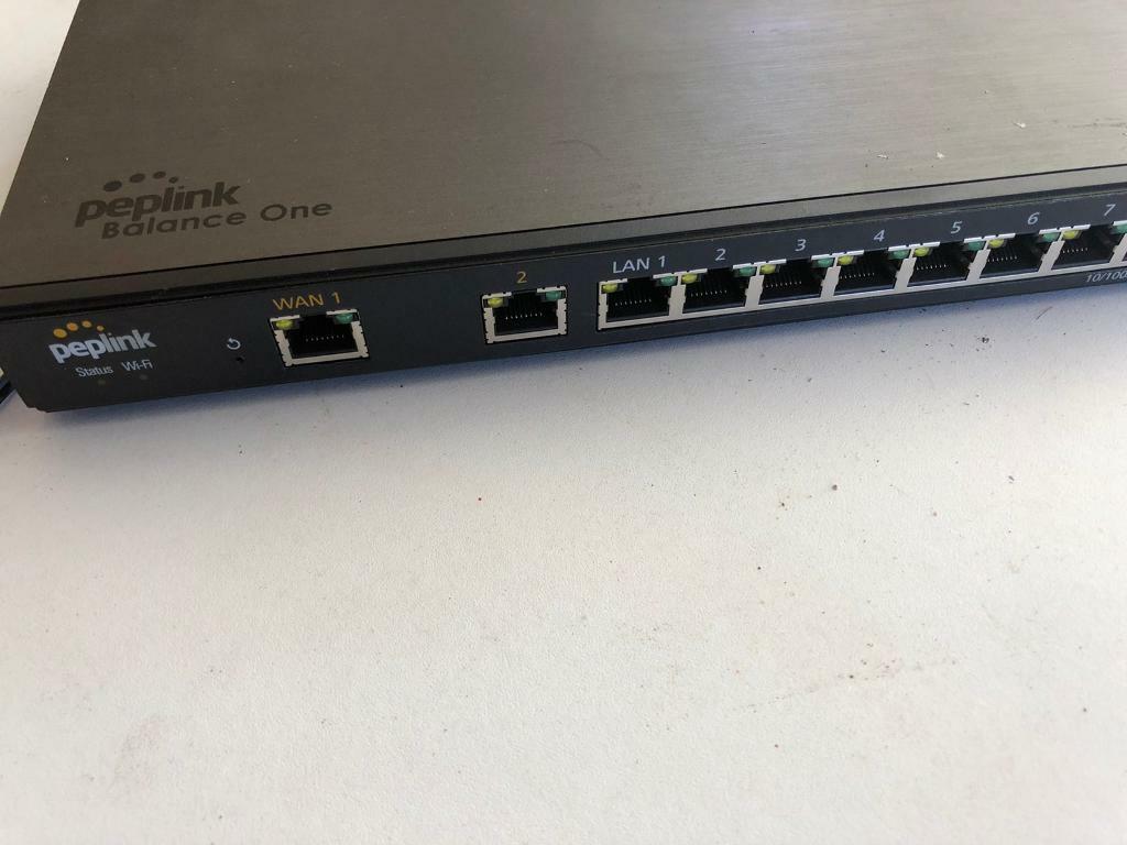 Peplink Balance One 2xWAN, 1xWWAN, WiFi, AP, VPN, load-balancing ...