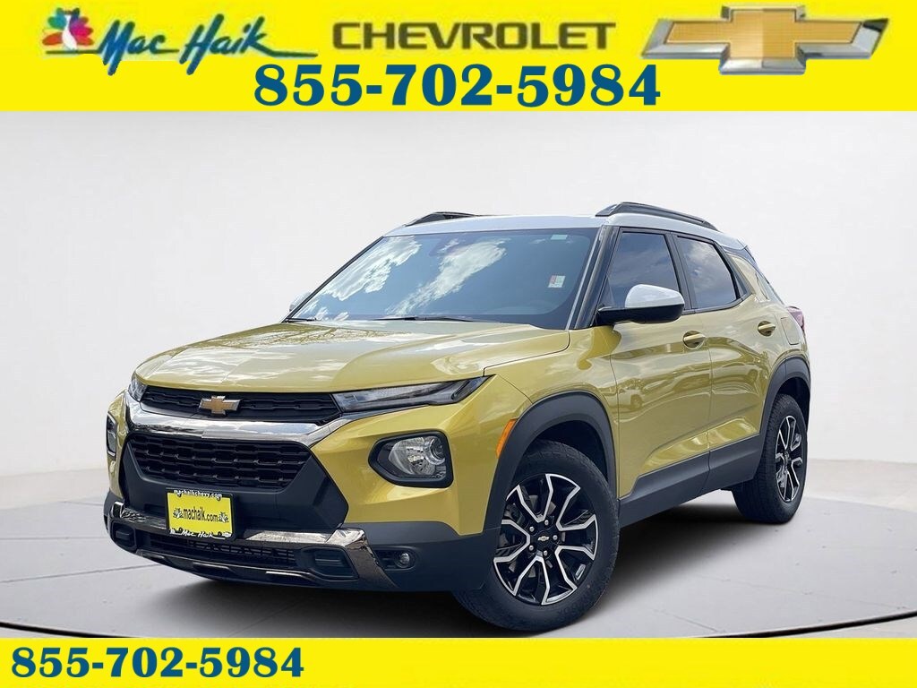 2023 Chevrolet Trailblazer Activ 2935 Miles Nitro Yellow Metallic 4d ...
