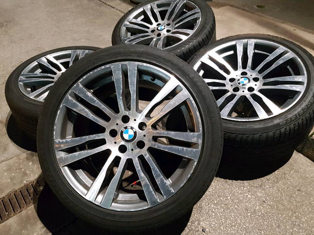 GENUINE BMW 20" ALLOY WHEELS & TYRES 5X120 X4 X5 STYLE 333M | in ...