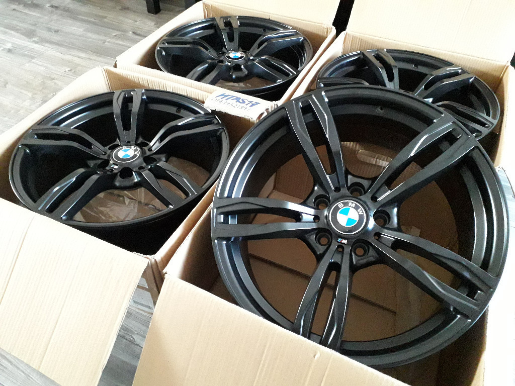 BRAND NEW 19" INCH ALLOYS WHEELS BMW M2 M3 M4 BLACK ALLOYS 1 2 3 4 5 ...
