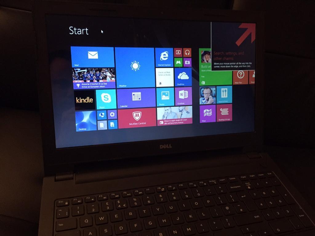Dell Inspiron 15 3878 15.6" LED HD Slimline Laptop 4GB Wireless Windows ...