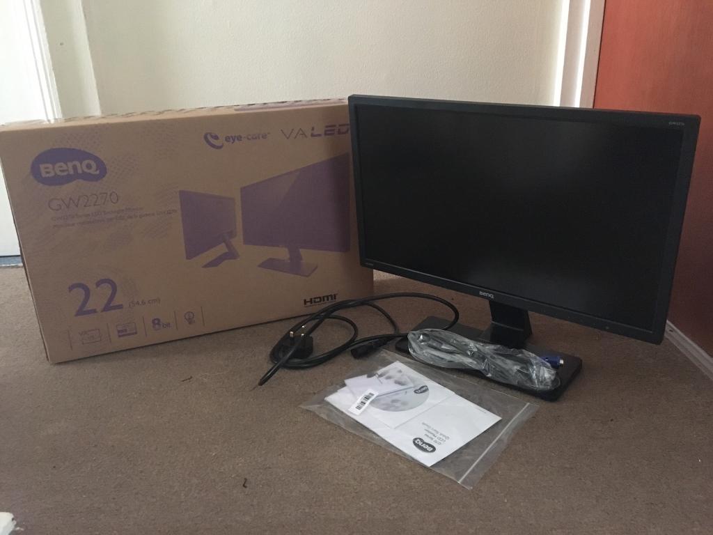 BenQ GW2270 Monitor 22inch | in Great Yarmouth, Norfolk | Gumtree