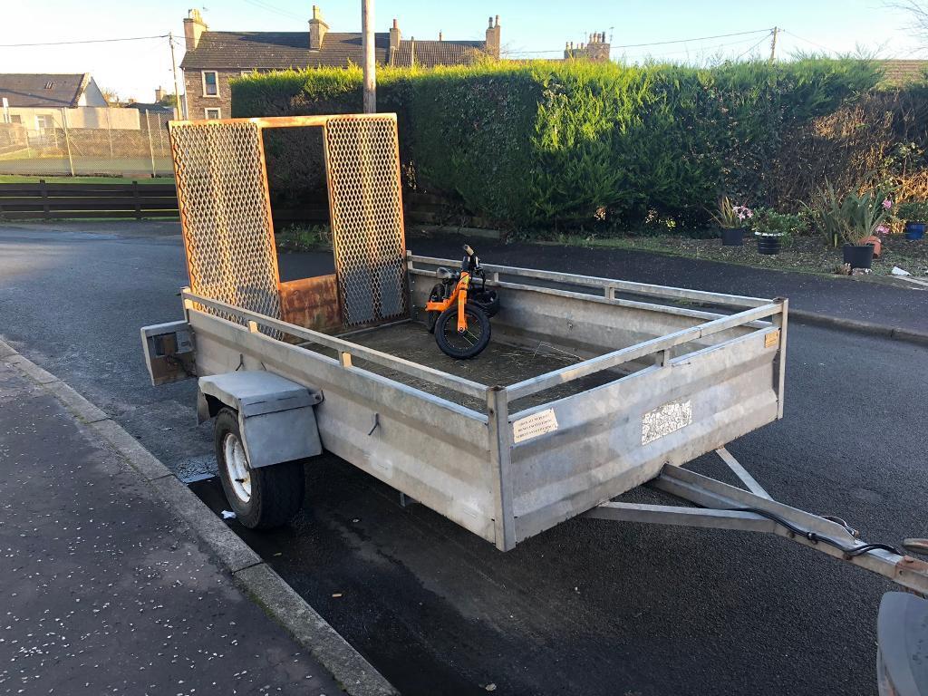 Trailer, ideal for towing a quad bike or to tow with a quad bike | in ... Trailer, ideal for towing a quad bike or to tow with a quad bike | in ...