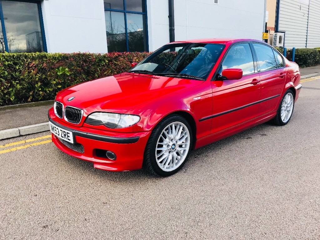 2003/53 BMW 325I M SPORT - IMOLA RED - AUTO - FULL SERVICE HISTORY - 12 ...