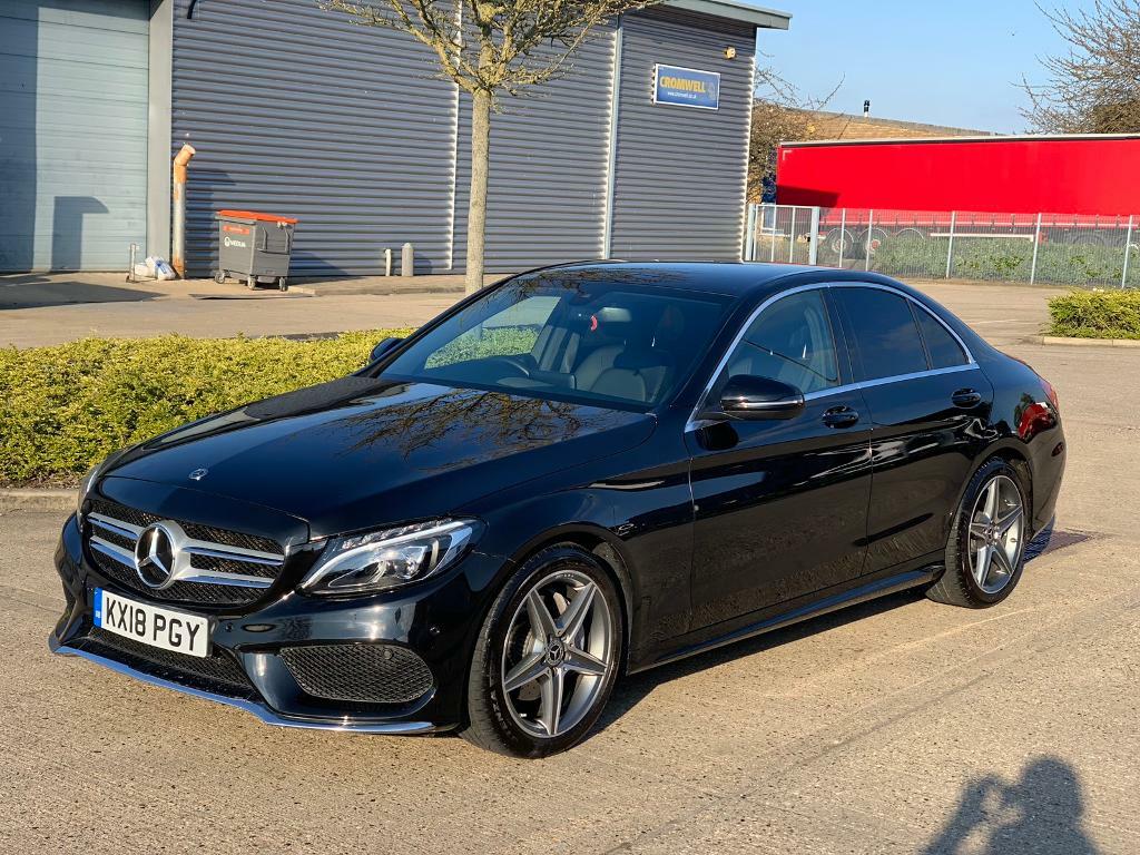2018 MERCEDES C220 AMG LINE w205 c class | in Luton, Bedfordshire | Gumtree