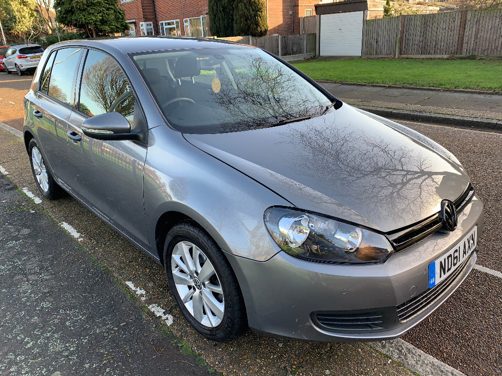 volkswagen golf tsi 1.4 turbo petrol 5 doors grey 2011 6 cd changer ...
