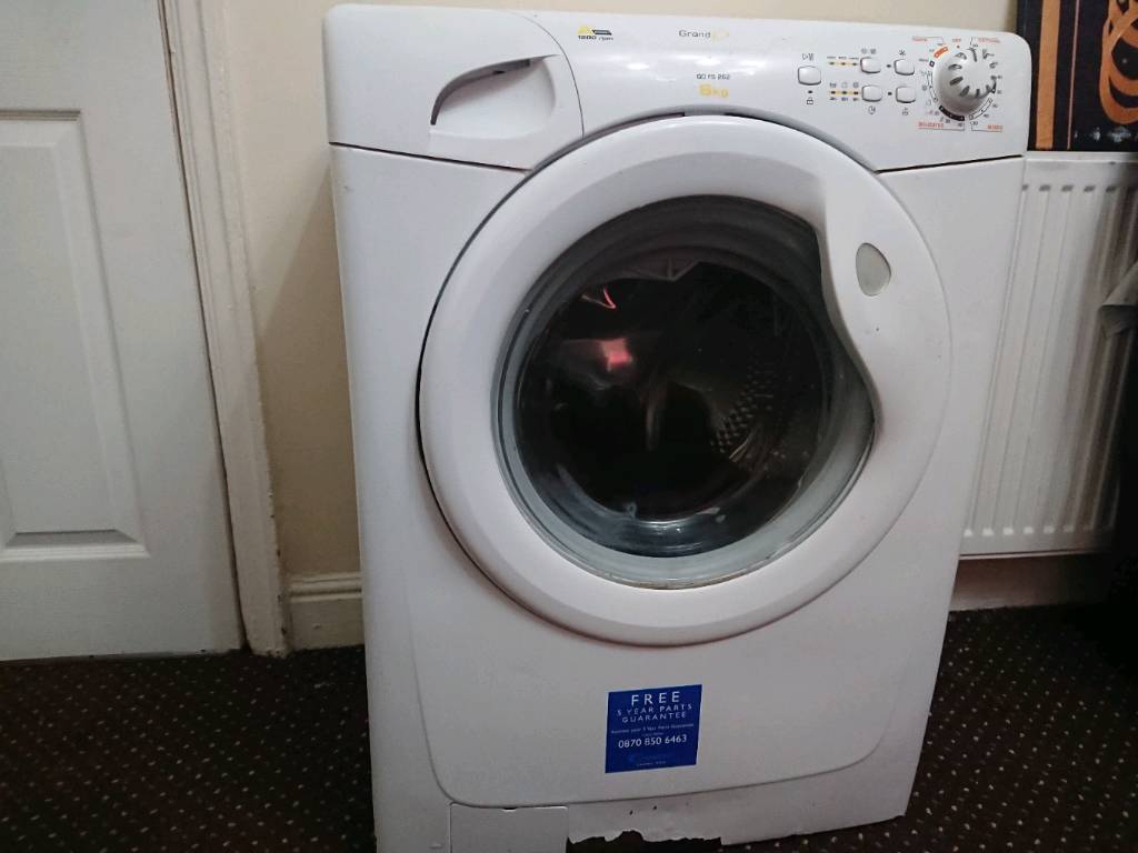 Candy Washing Machine Laundry A+ 6kg Fully Working in white 1200rpm ...