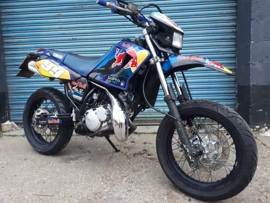 yamaha dt125x super moto VERY RARE red bull racing 2006 | in Poole ...