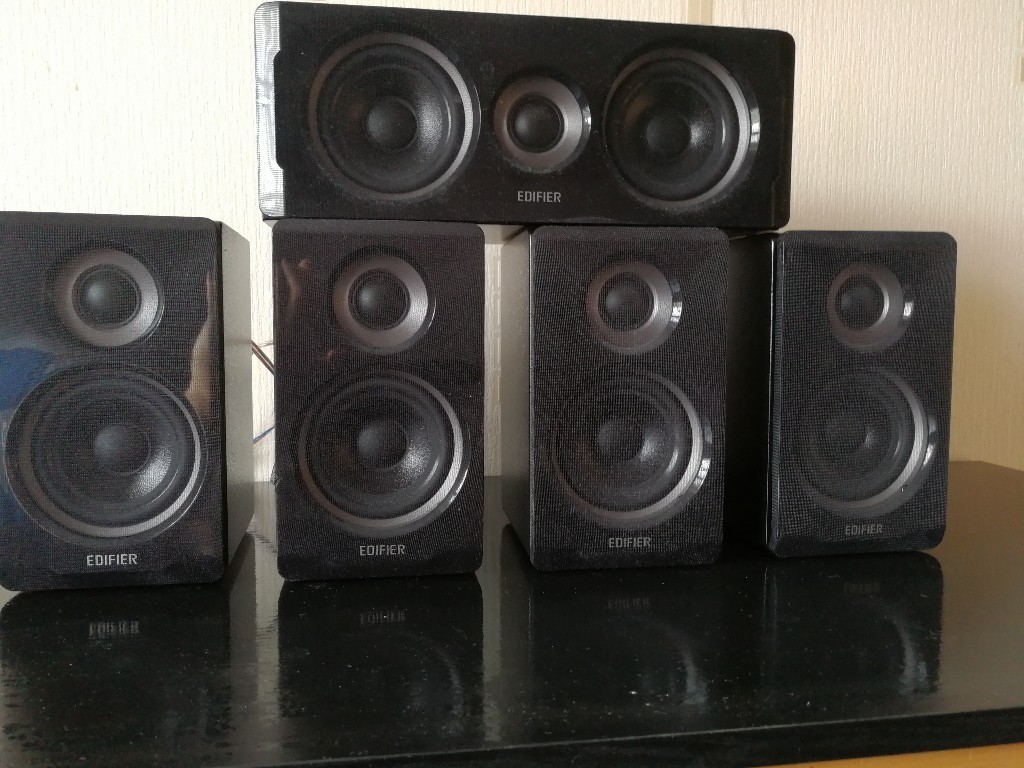 EDIFIER S550 ENCORE 5.1 surround 540 watts RMS Acoustic system | in ...