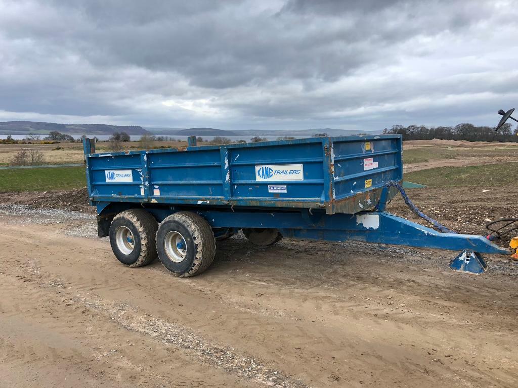 KANE 8T Drop Sided Tipping Trailer Twin Axle for Tractor | in Inverness ...