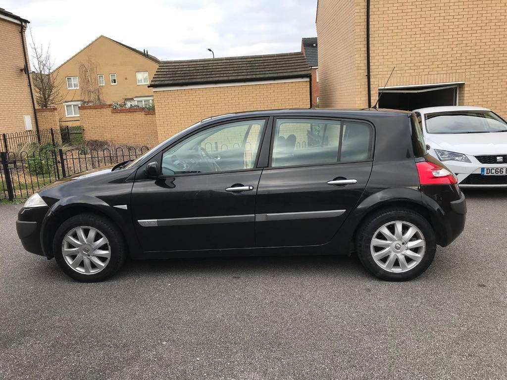 Black 56 plate Renault megane | in Peterborough, Cambridgeshire | Gumtree