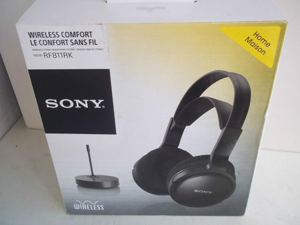 SONY MDR-RF811RK RECHARGEABLE WIRELESS HEADPHONES * | in Torquay, Devon ...