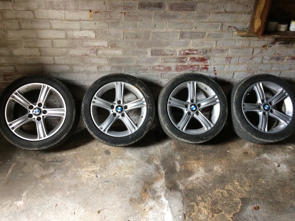 Genuine Bmw 17 inch wheels with tyres | in St Albans, Hertfordshire ...