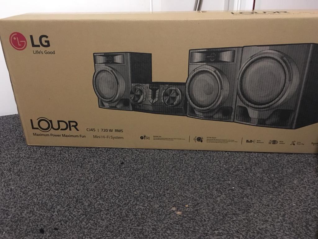 NEW LG CJ45 HIFI SYSTEM 720WATTS | in Feltham, London | Gumtree