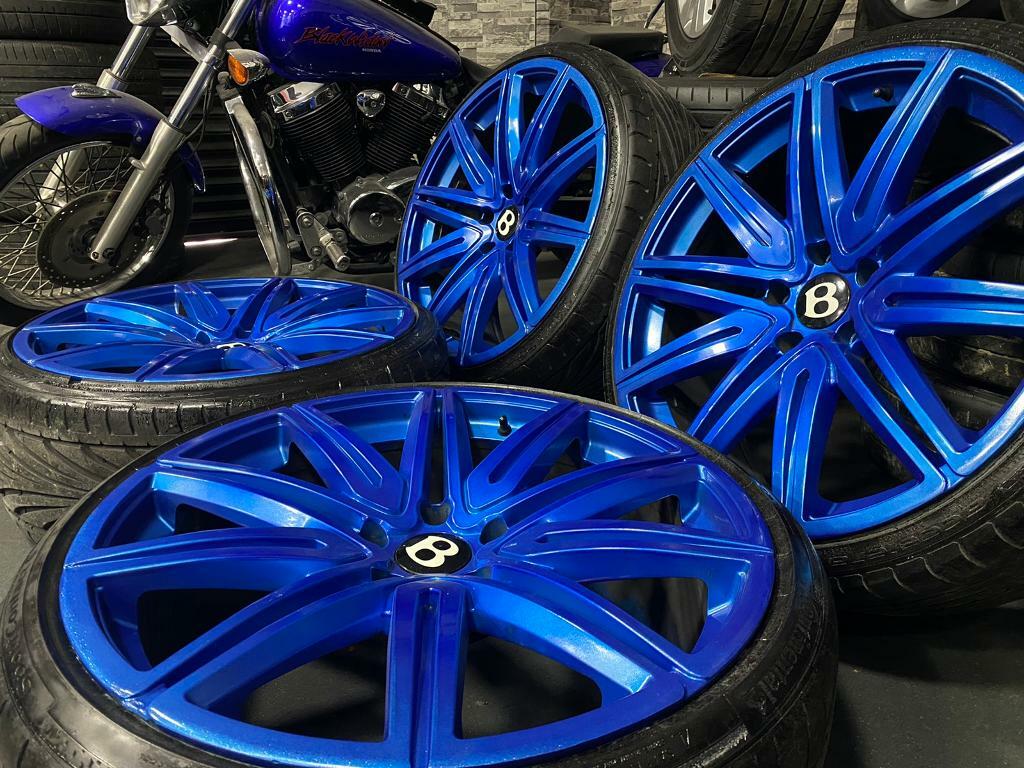 21” inch Bentley alloys wheels 5x120 bmw Vw transporter rolls Royce 5 series t5 t6 x5 Range ...