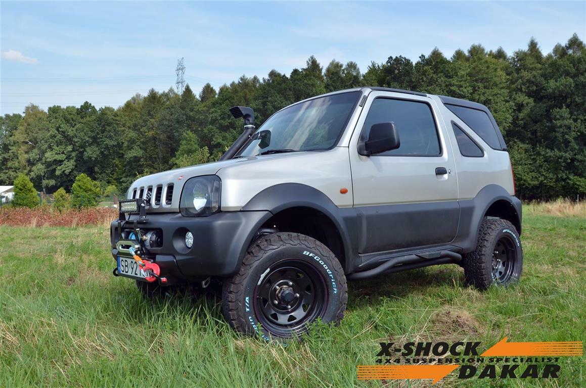 Suzuki Jimny rock sliders/side Steps xshockdakar | eBay