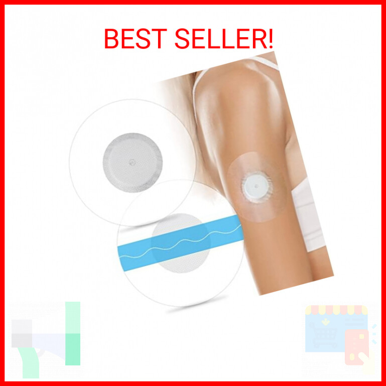 60 Pack Libre Sensor Covers, Latex-Free Adhesive Patches for Libre 2/3の ...