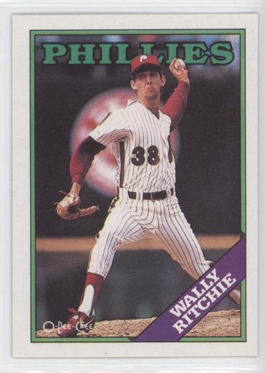1988 O-Pee-Chee - Wally Ritchie #322 Blank Back (RC) for sale online | eBay