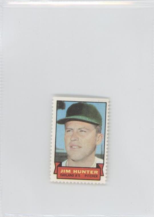 1969 Topps Stamps - Catfish Hunter for sale online | eBay