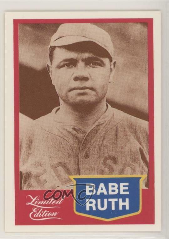 Babe Ruth Limited Edition Card