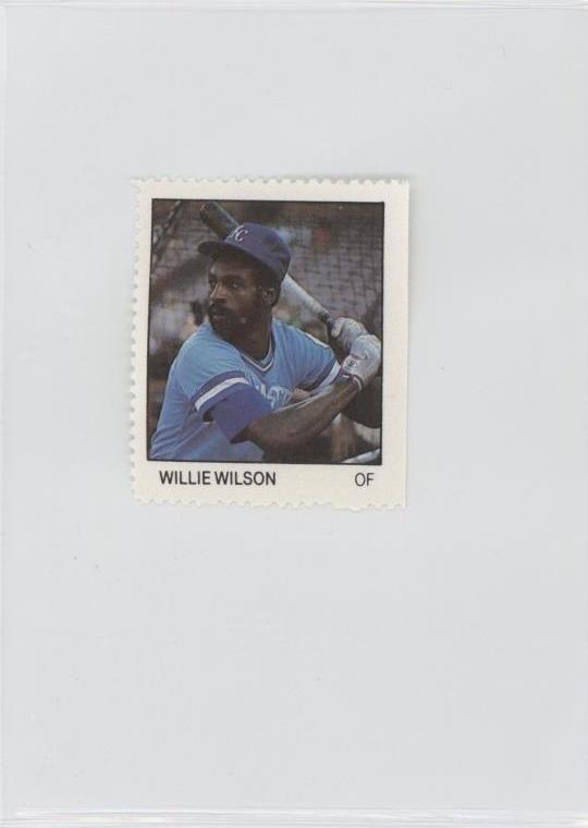 1983 Fleer Stamps - Willie Wilson for sale online | eBay