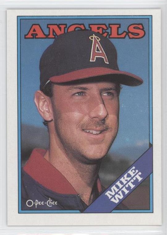 1988 O-Pee-Chee - Mike Witt #270 Blank Back for sale online | eBay