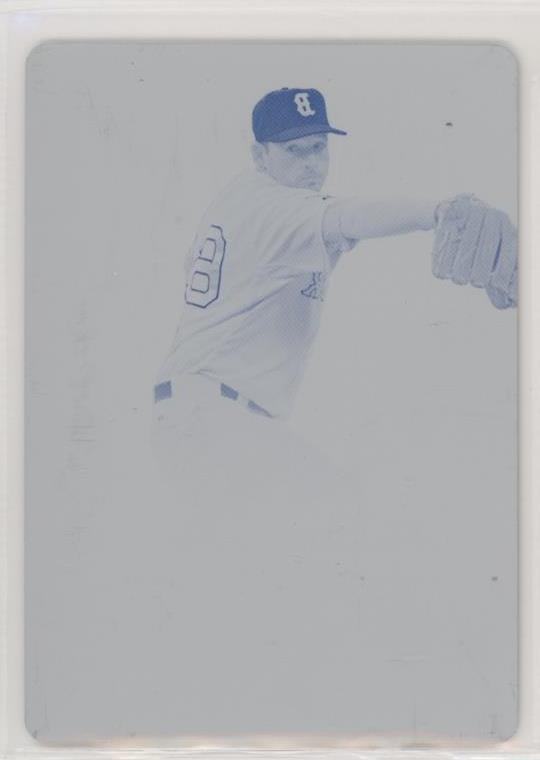2013 Bowman Sterling - Printing Plate Cyan #24 Allen Webster /1 (RC ...