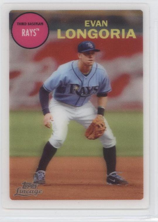 2011 Topps Lineage - Topps 3d Evan Longoria for sale online | eBay