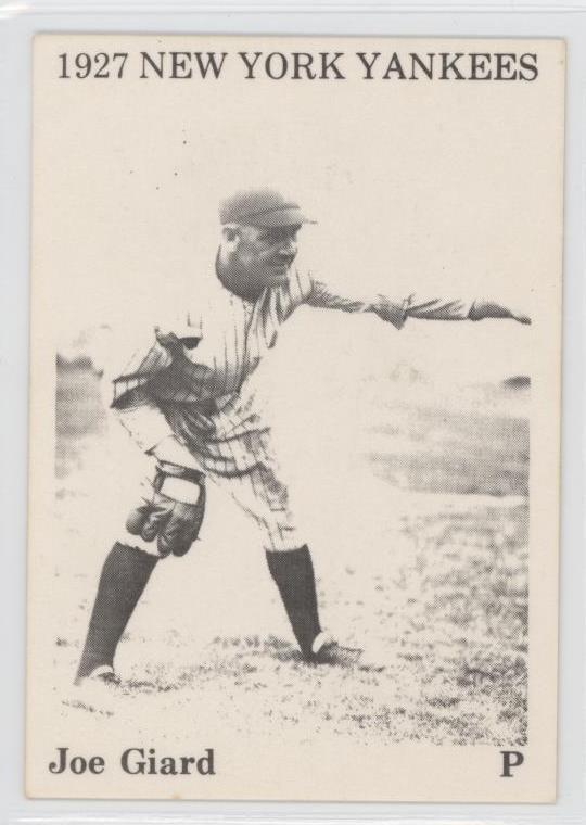 1975 TCMA 1927 New York Yankees - Joe Giard (RC) for sale online | eBay