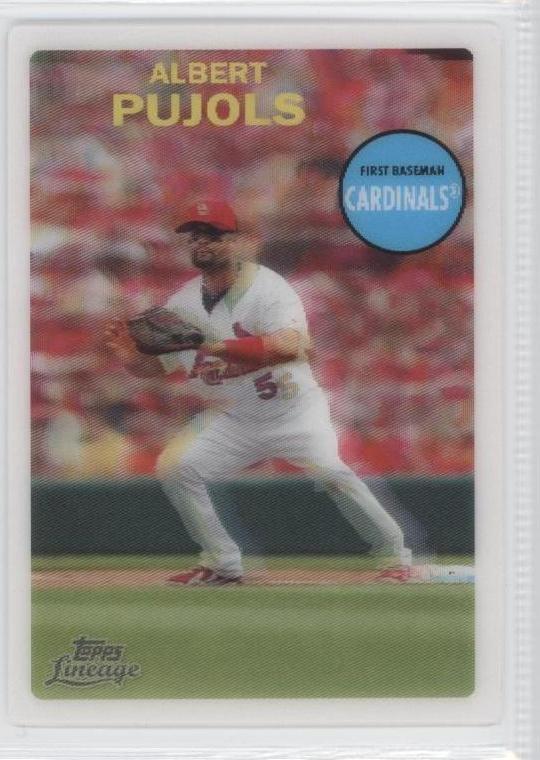 2011 Topps Lineage - Topps 3d Albert Pujols for sale online | eBay