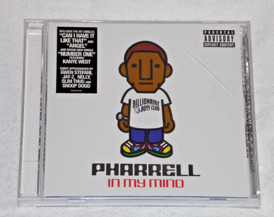 MUSIC CD ALBUM PHARRELL WILLIAMS - IN MY MIND 15 TRACKS HOW DOES IT ...