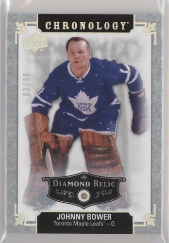 Johnny Bower Hockey Cards
