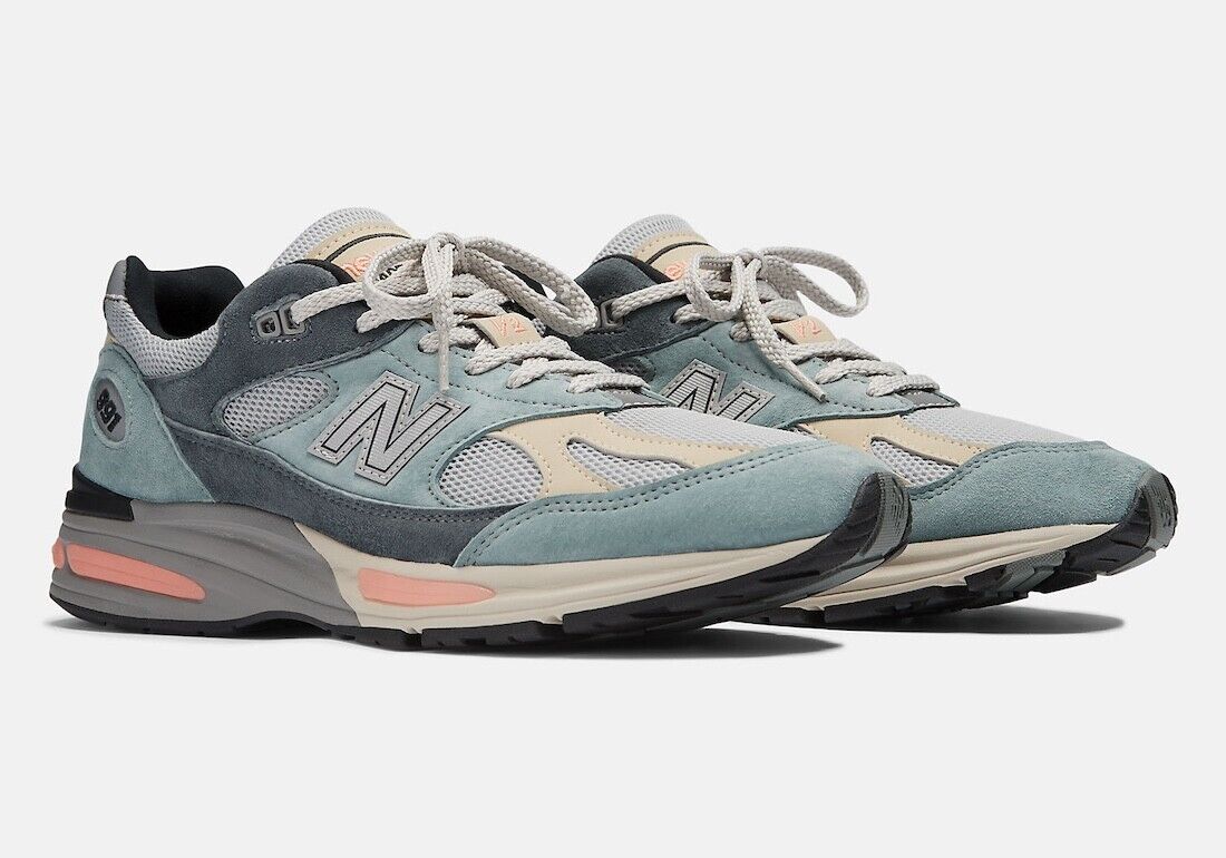 New Balance 991 v2 Silver Blue Turbulance U991SG2 | eBay New Balance 991 v2 Silver Blue Turbulance U991SG2 | eBay