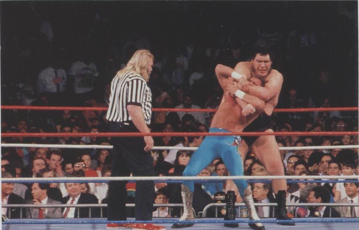 1999 Comic Images WWF WrestleMania Live! - #8 Andre the Giant, Jake ...