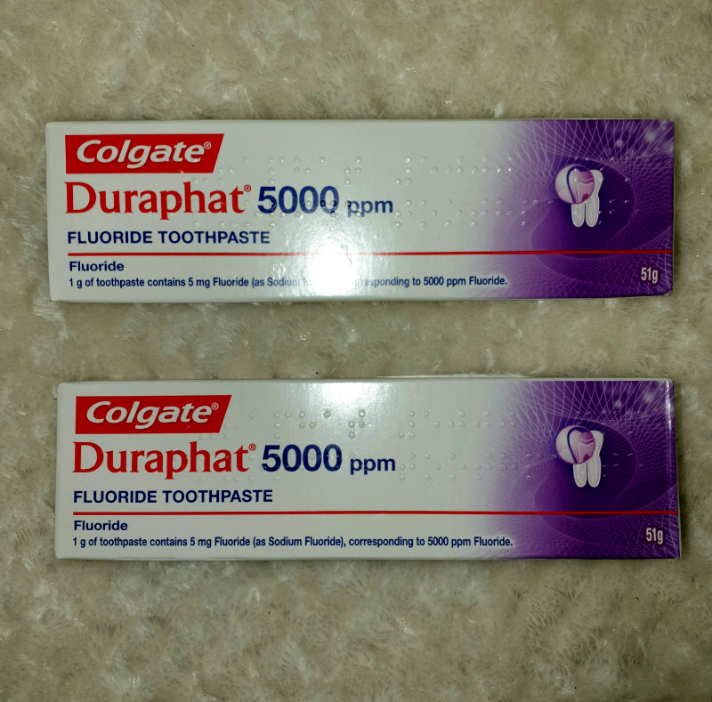 Colgate Duraphat 5000ppm Toothpaste 51g x2 New in Box | in Baglan ...
