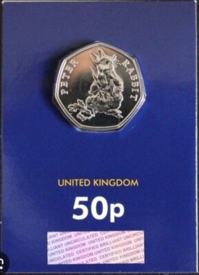2018 Peter Rabbit 50p What's It Worth? Buy Now