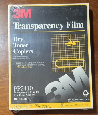Transparency Film - 3M Transparency Film