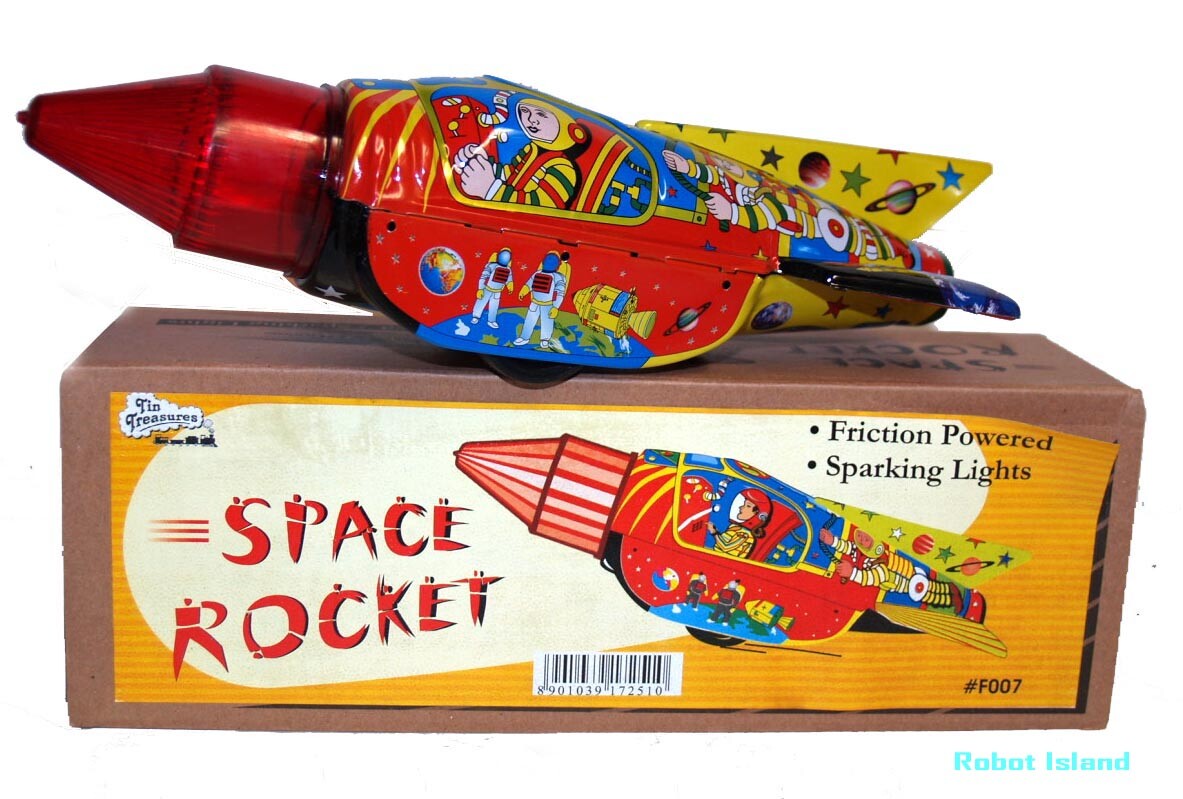 Купить Космическая игрушка WELBY ASTRONAUT SPACE ROCKET TIN TOY ...