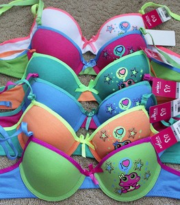 LOT-Frog-I-love-Starring-Star-WIRE-Demi-Girl-28A-30A-32A-34A-Cotton ...