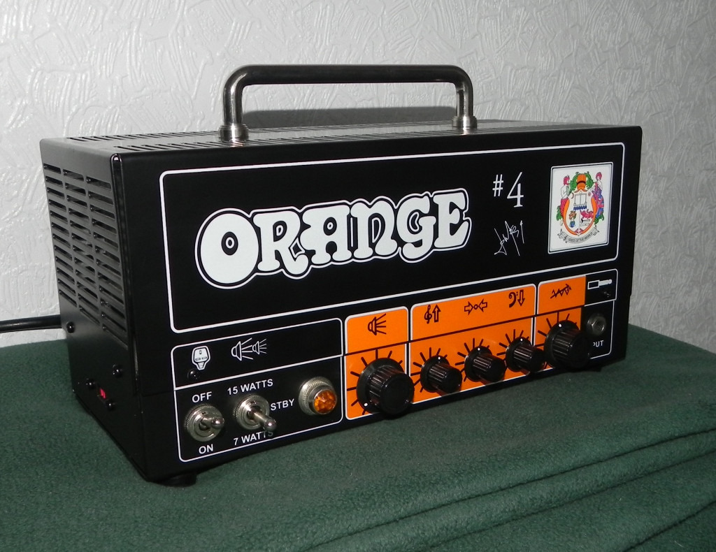 SOLD: - Orange Jim Root Terror 15w / 7w Amp Head - Amps £ Discussions ...